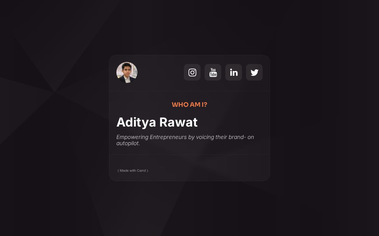 Aditya Rawat | Automation Expert